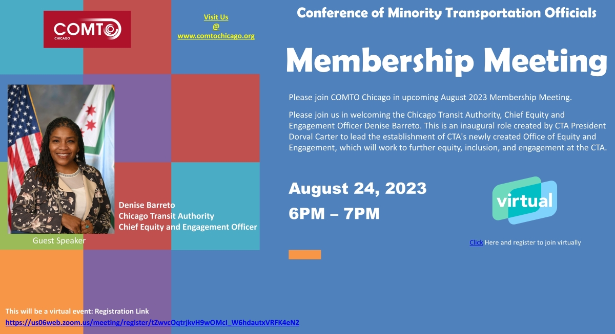 COMTO Chicago's August Membership Meeting | COMTO